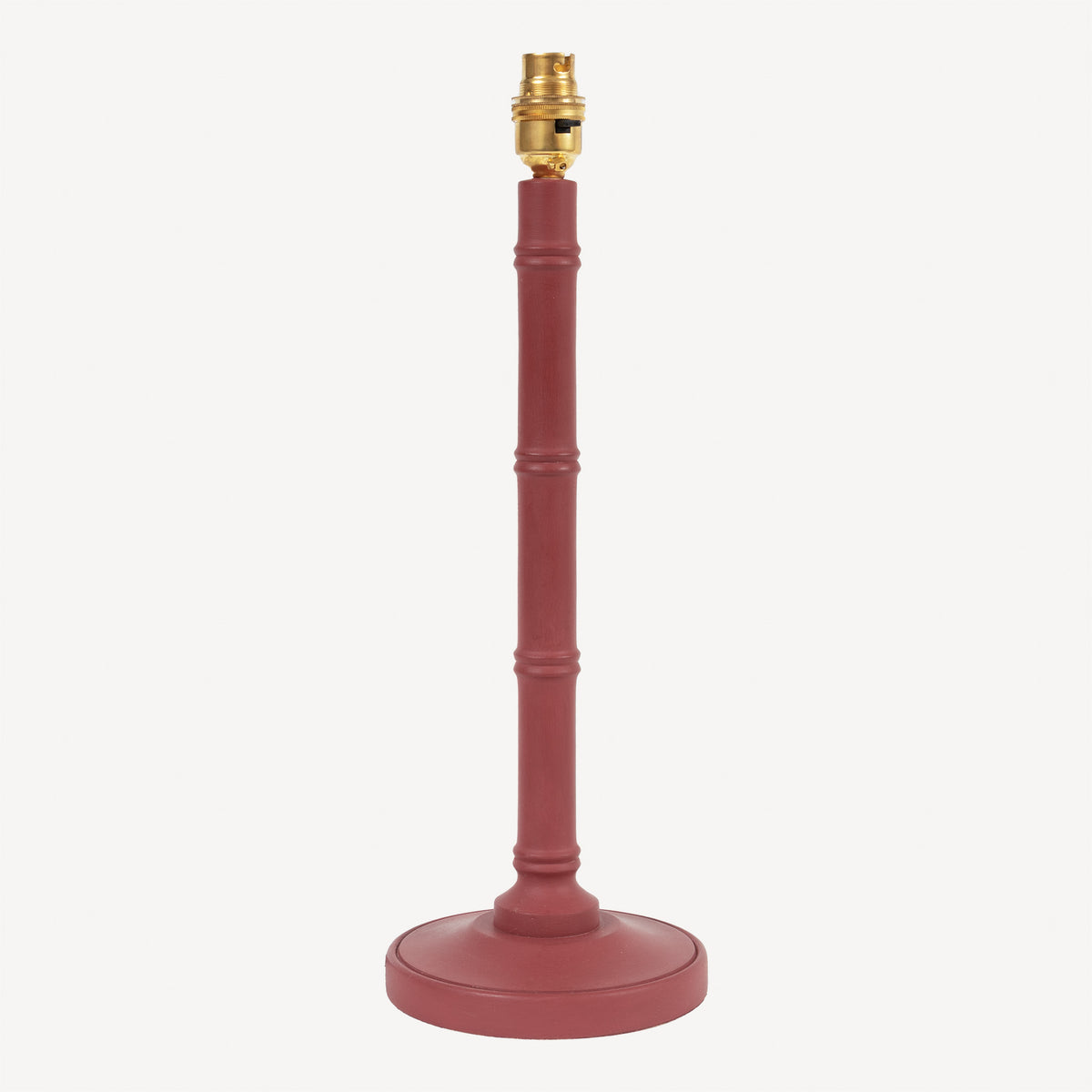 Dark Cranberry Tall Painted Table Lamp – Bailey England