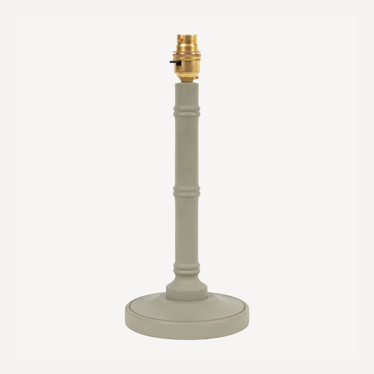 Green Grey Small Painted Table Lamp – Bailey England