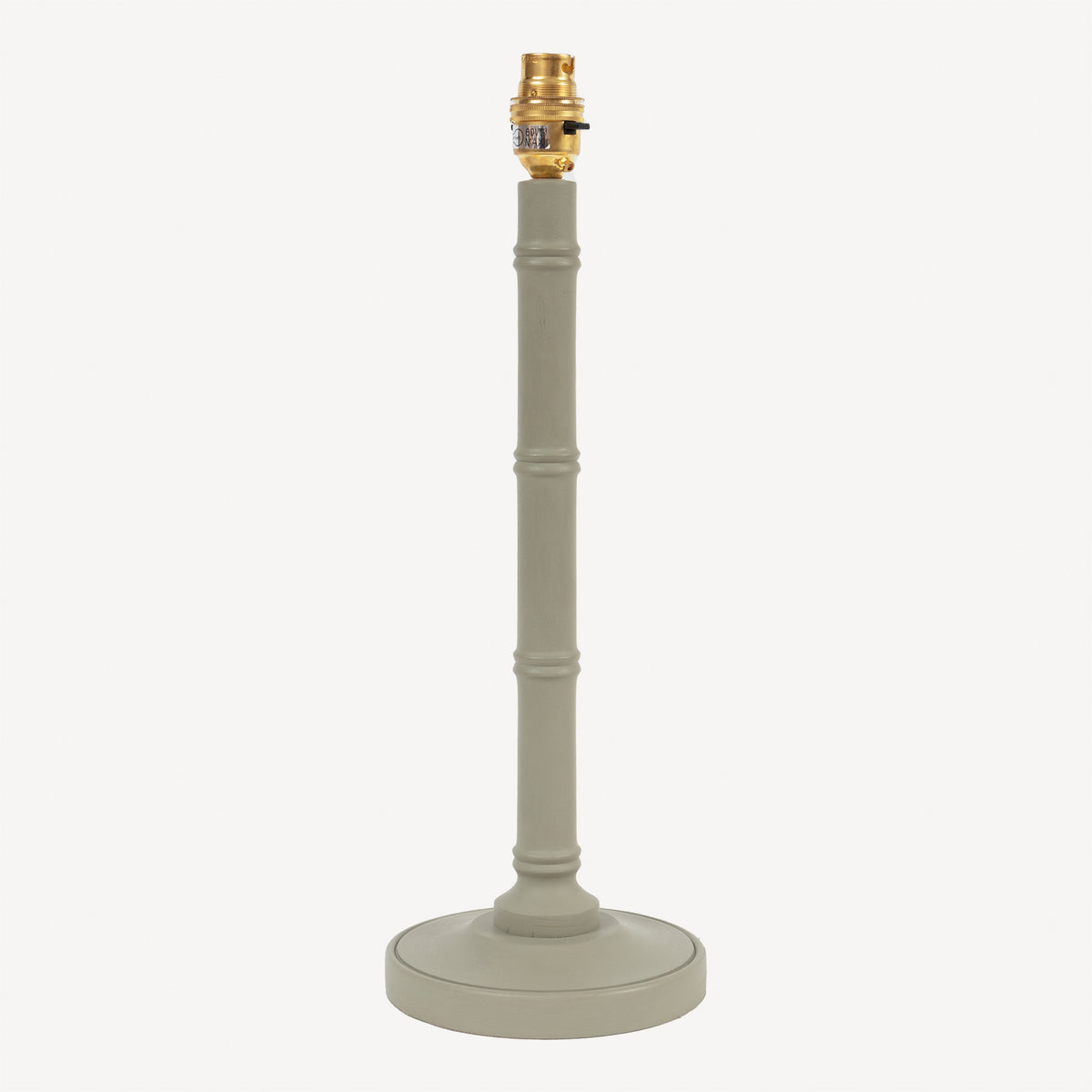 Green Grey Tall Painted Table Lamp – Bailey England