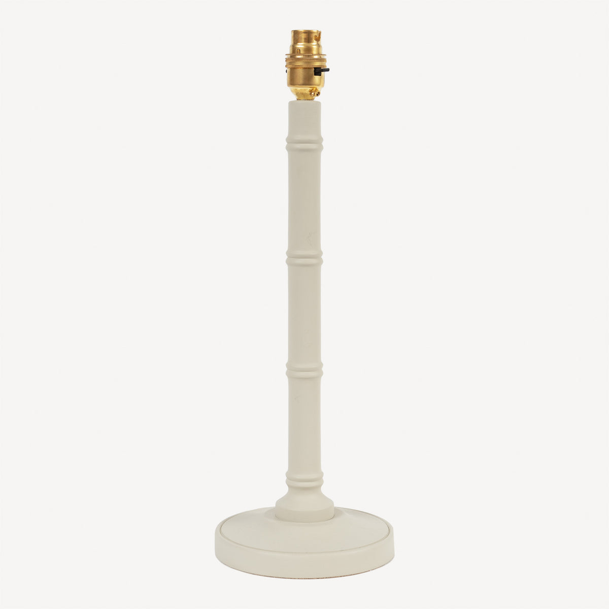 Old White Tall Painted Table Lamp – Bailey England